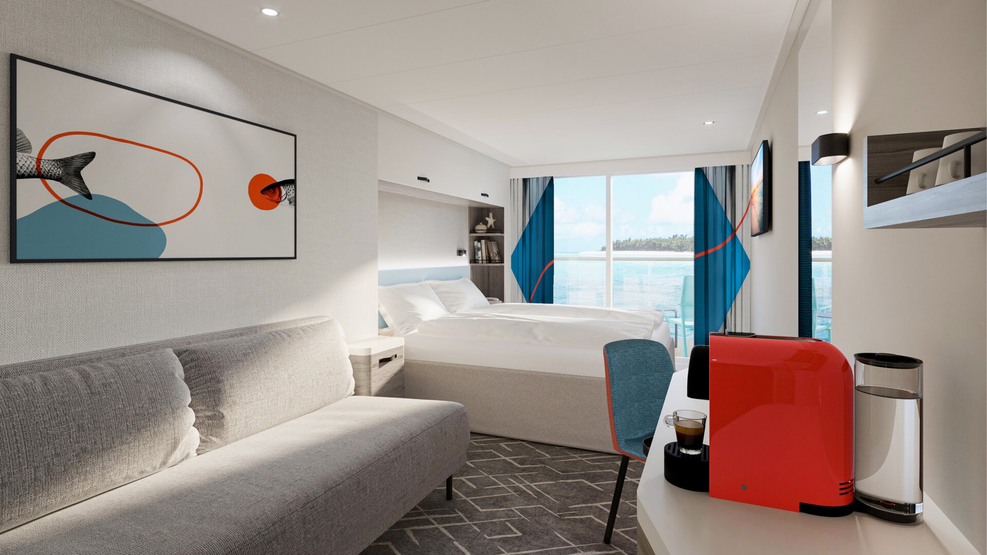 Freiraum neu erleben – das achte Schiff bietet erstmals Einzel ...